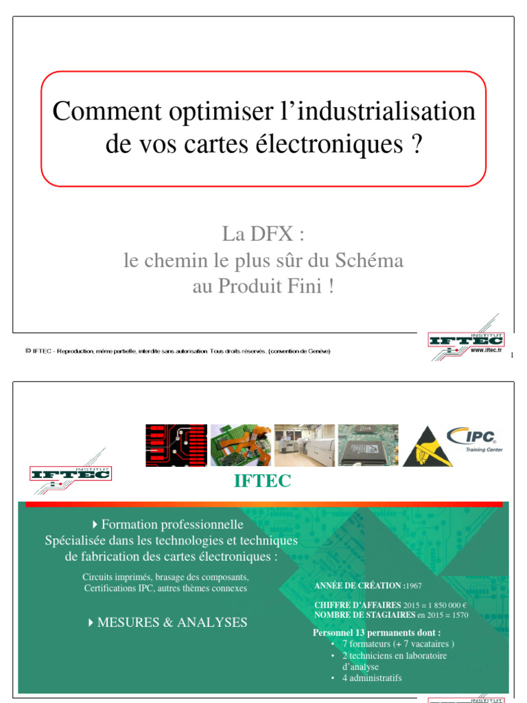 Presentation CAPTRONIC Lyon | PDF | Circuit imprimé | Électricité