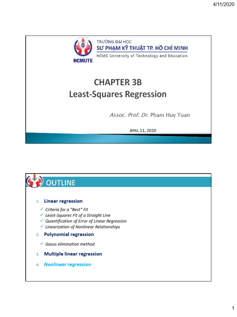 Linear Regression Techniques and Models | PDF | Regression Analysis ...