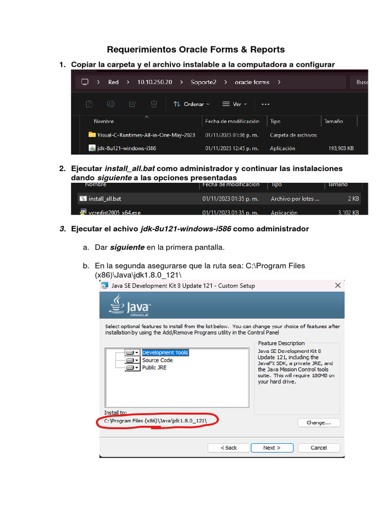 NUEVOS Requerimientos Oracle Forms | PDF | Archivo de computadora ...