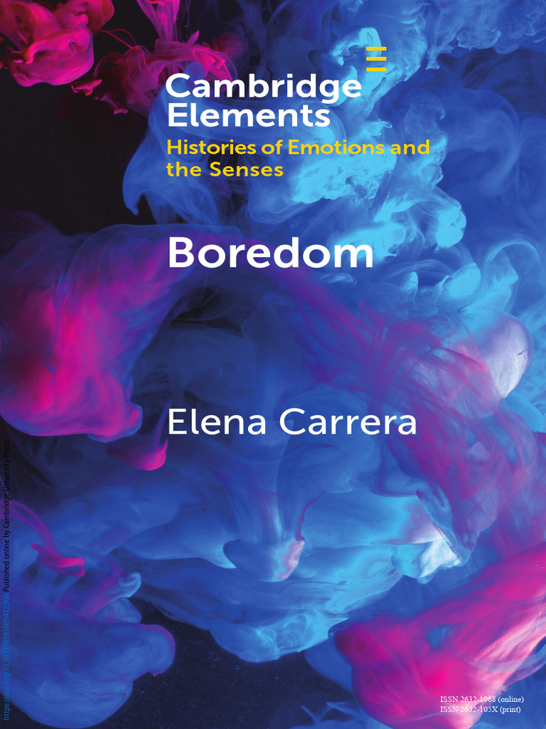 Carrera (2023) Boredom | PDF | Experience | Emotions