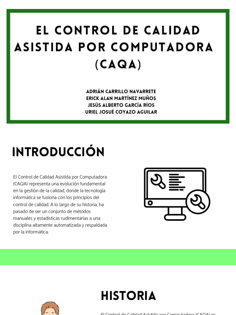 Evolución del CAQA en la Industria | PDF | Calidad (comercial ...