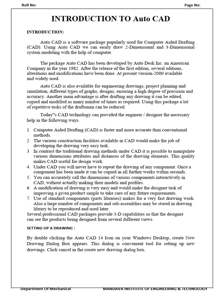Cad Cam Lab Manual Final | PDF | Computer Aided Design | Numerical Control