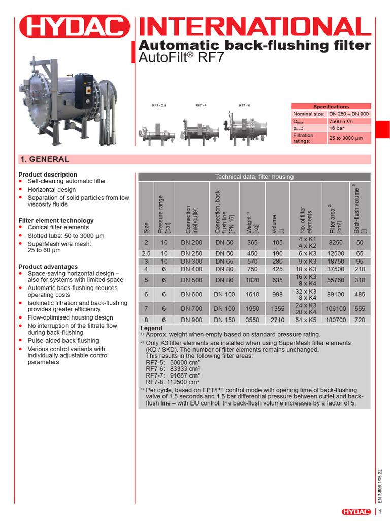 PRD Doc Pro 7806-00001 Sen Ain V2 | PDF | Filtration | Valve