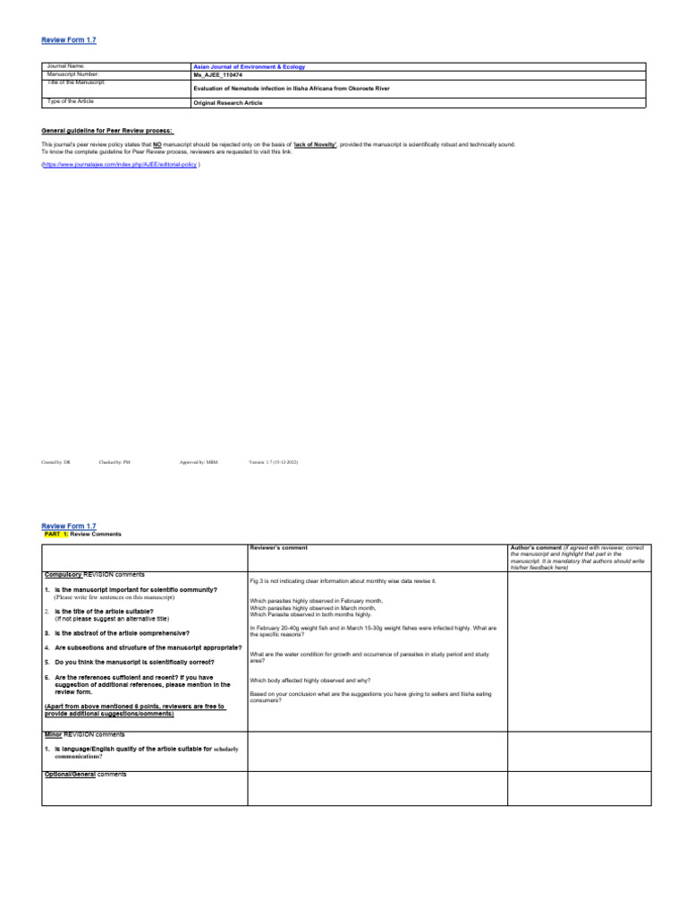 Rev AJEE 110474 | PDF | Peer Review | Academic Publishing