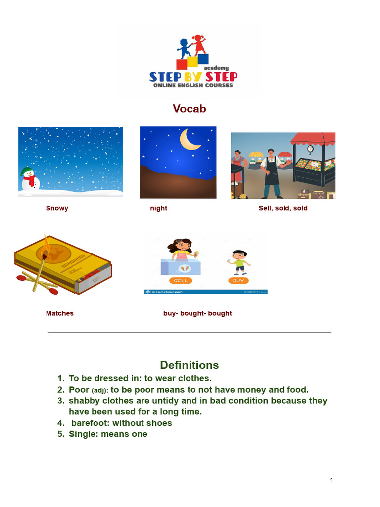 The Little Match Girl | PDF