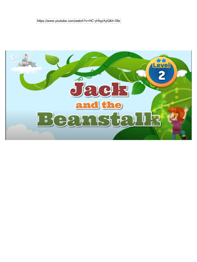 Jack and Magic Beans | PDF | Jack And The Beanstalk | Fairy Tales
