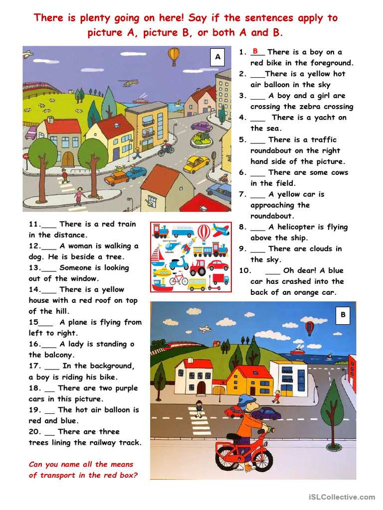 Picture Description Exercise To Pupple | PDF