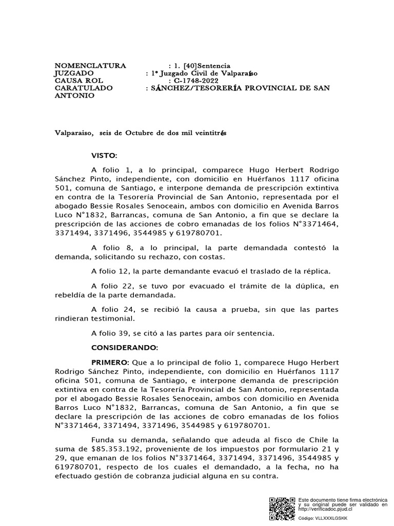 Este Documento Tiene Firma Electrónica y Su Original Puede Ser Validado ...