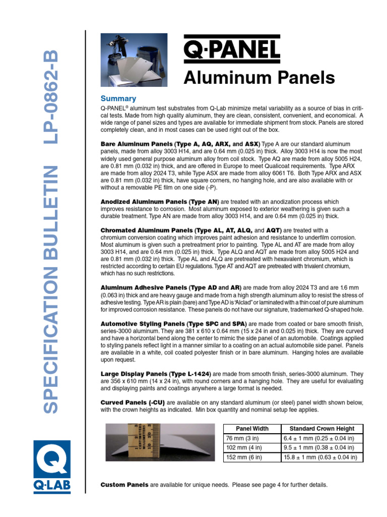 Aluminum Panels | PDF | Aluminium | Corrosion