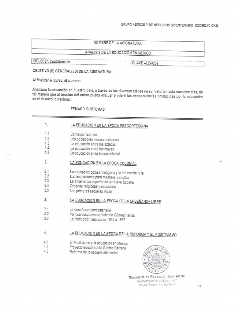 Analisis de La Educacion en Mexico | PDF Analisis de La Educacion en Mexico | PDF