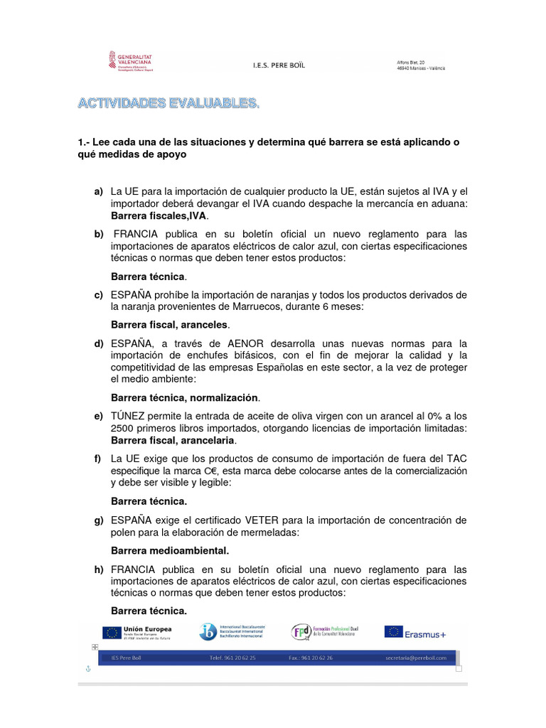 Gaci Tema 4 | PDF | Arancel | Dumping (política de precios)