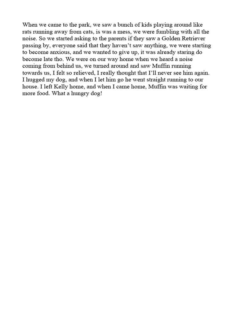 Finding Muffin | PDF | Mystery, Thriller & Crime Fiction