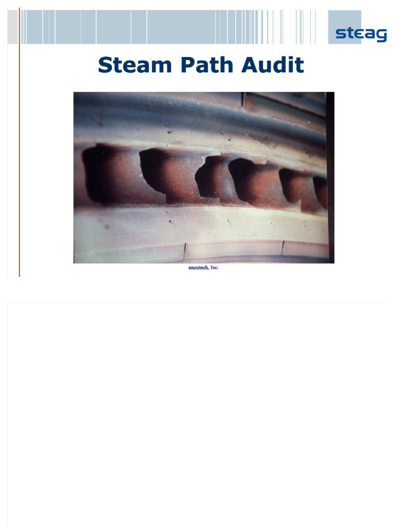Steam Path Audit of Steam Turbine - Compress | PDF | Turbine | Applied ...