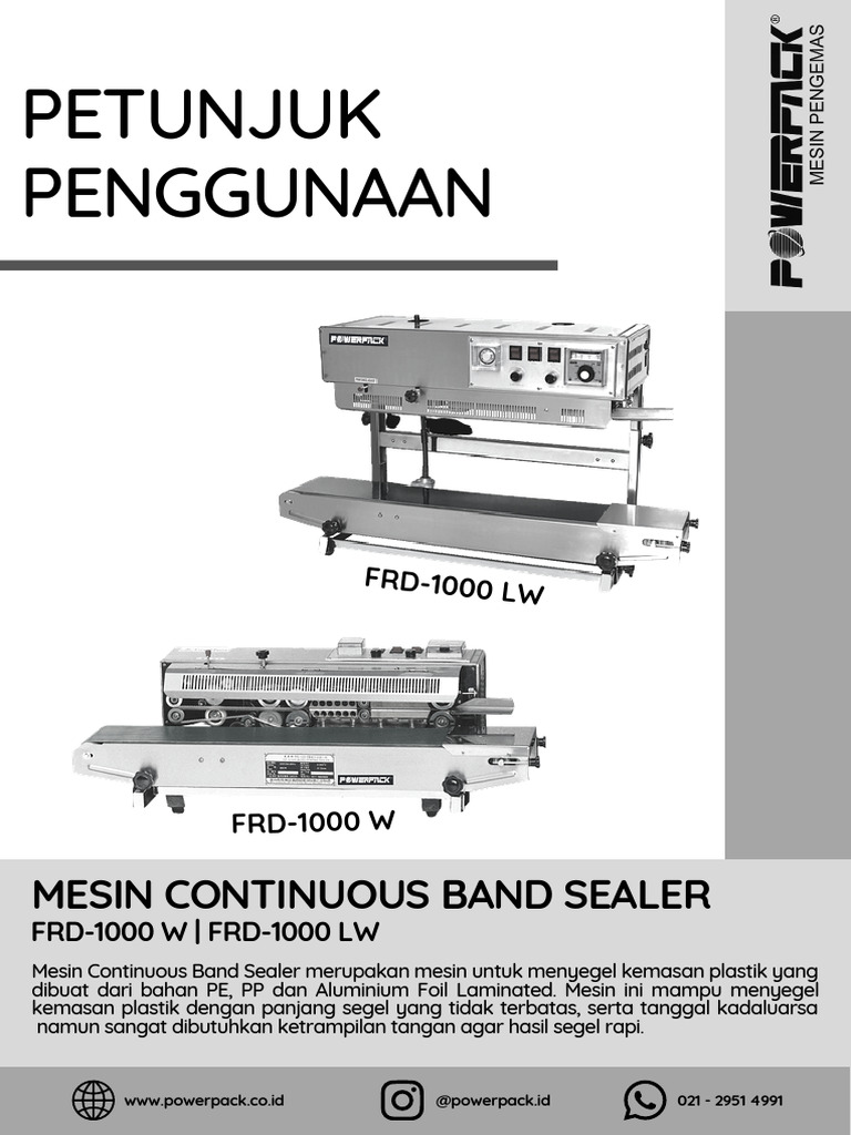 FRD-1000 W Dan FRD-1000 LW | PDF | Griya & Taman | Teknologi & Rekayasa