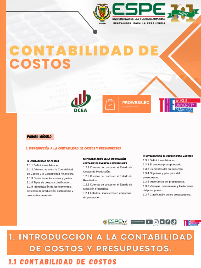 Semana 1 Contabilidad de Costos | PDF | Contabilidad | Business