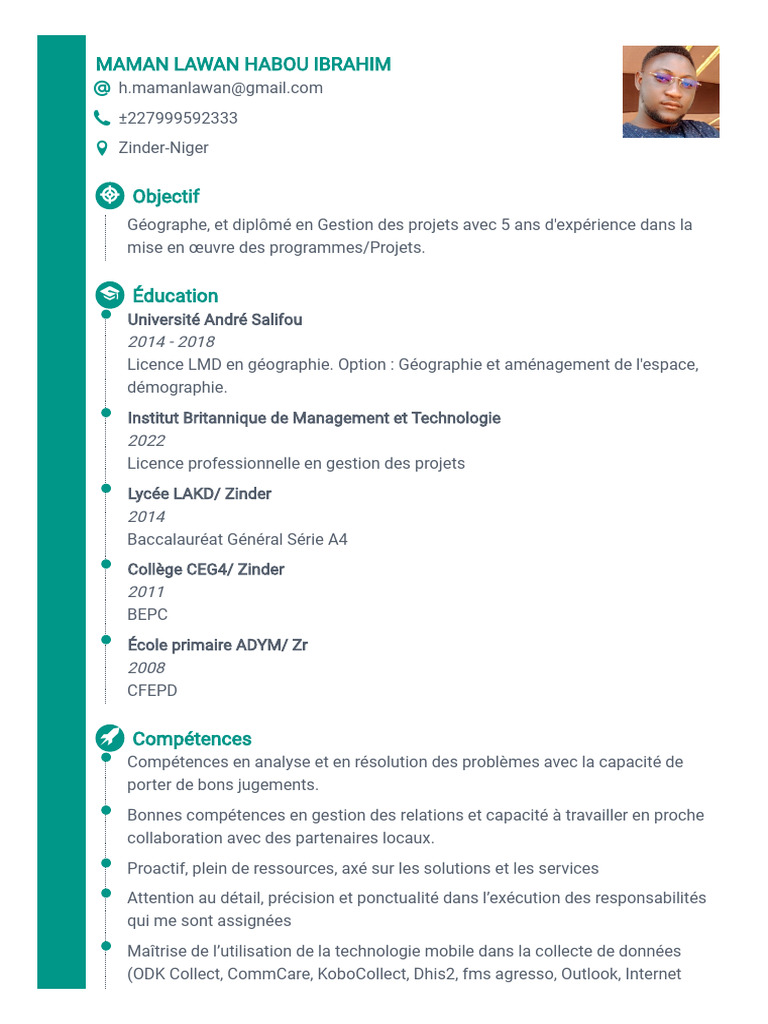 CV Maman Lawan | PDF | Planification