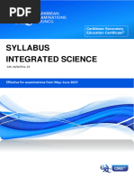 Integrated Science Labs For 2022 To 2023 | PDF | Osmosis | Sodium Chloride