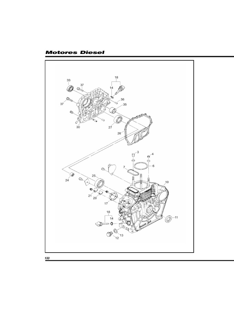 Vista Explodida Dos Motores Diesel (1) 2013 | PDF | Tecnologia de ...