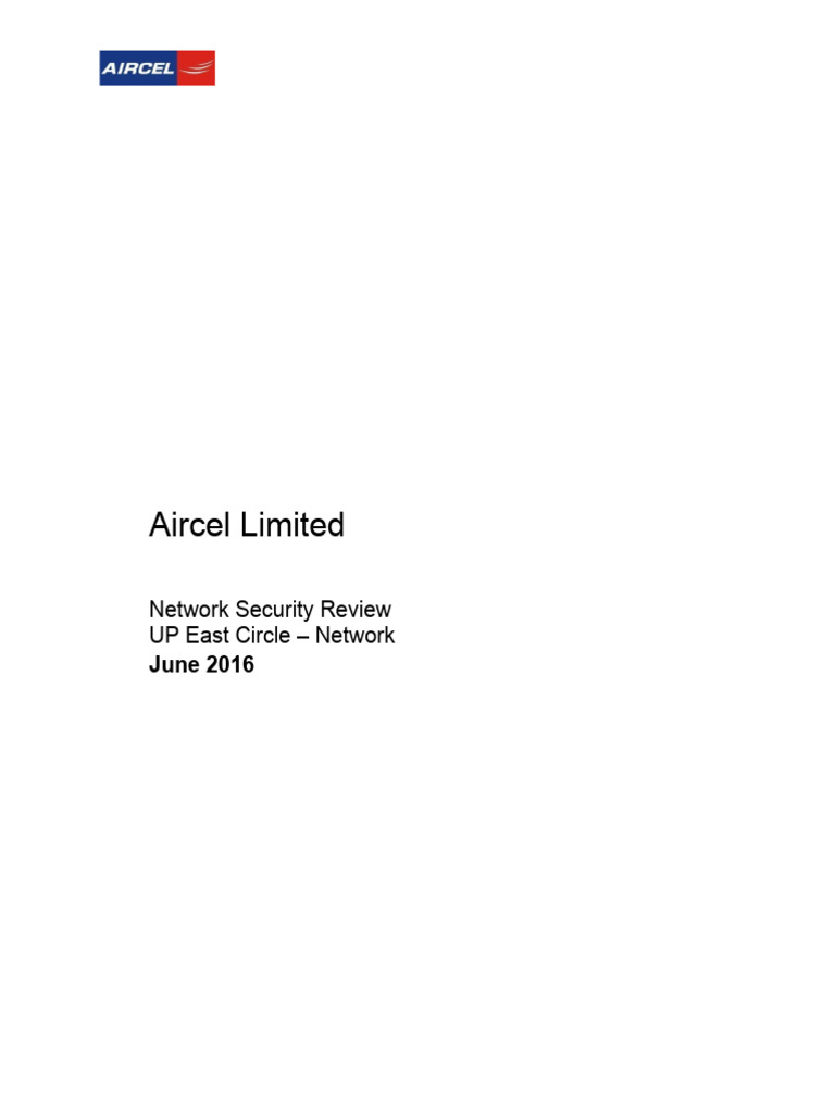 Draft - Network Security Audit - UPE Circle - 08 Aug 16 | PDF ...