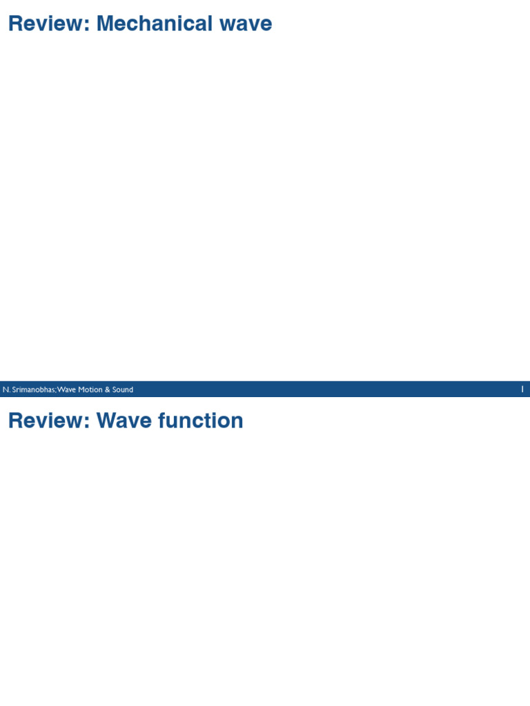 Wave Physics for Students | PDF | Waves | Sound