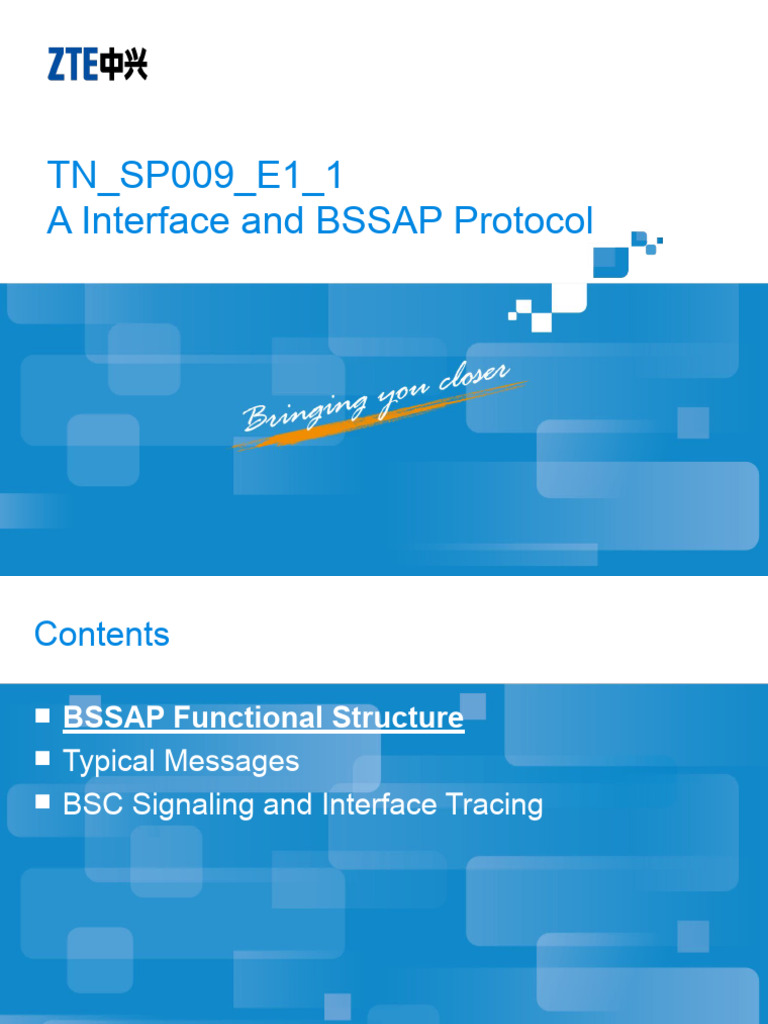 ZXWN MSCS V4-BC-EN-Theoretical Basic-Interface Protocol-A Interface and ... ZXWN MSCS V4-BC-EN-Theoretical Basic-Interface Protocol-A Interface and ...
