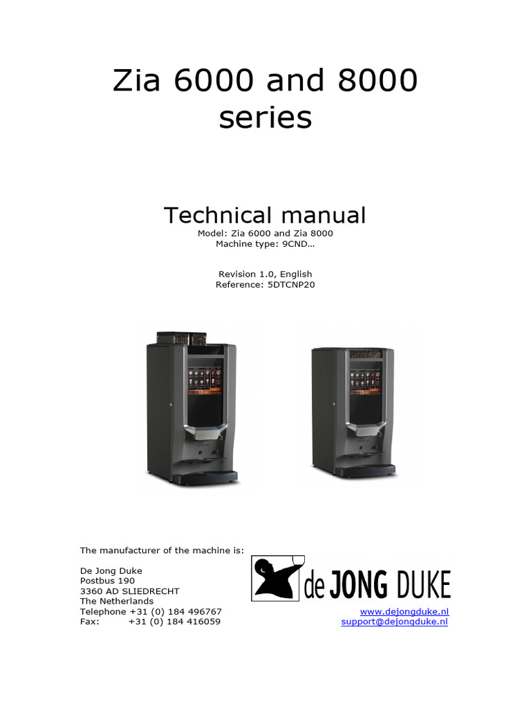 Zia 6000-8000 9CND TechnicalManual 5DTCNP20 EN v1-0 | PDF | Valve | Pump