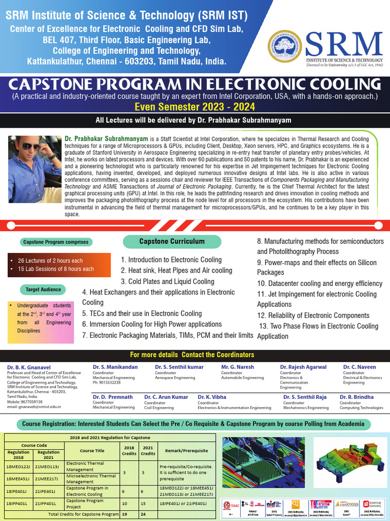 Capstone Program 28112023 | PDF | Engineering | Electronics