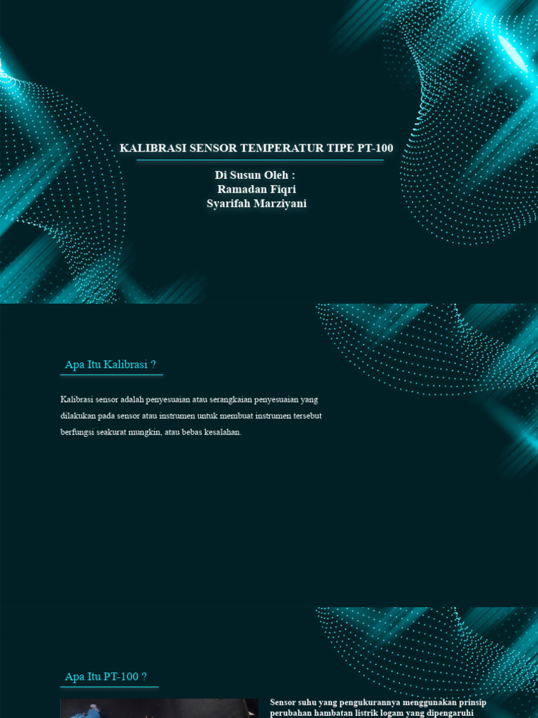 Kalibrasi RTD | PDF | Sains & Matematika | Teknologi & Rekayasa