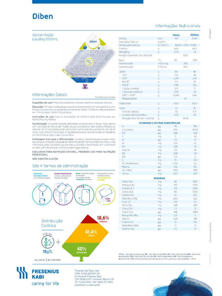Ficha Tecnica Diben | PDF