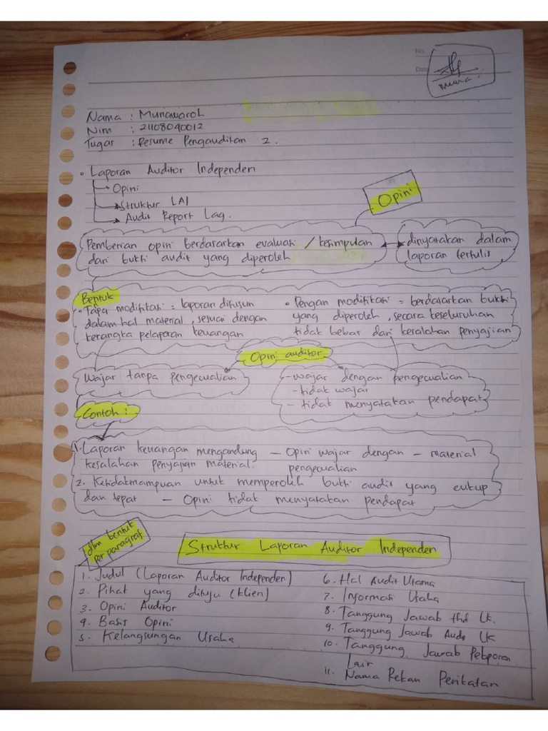Munawaroh TugasPengauditan2 | PDF