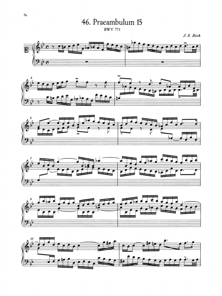 Bach Invention | PDF