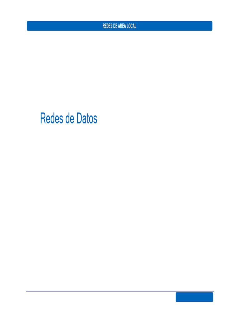 Introducción a Redes de Datos y Componentes | PDF | Red de computadoras ...