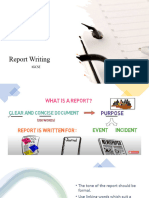 Igcse Report Writing Sample | PDF | English As A Second Or Foreign ...