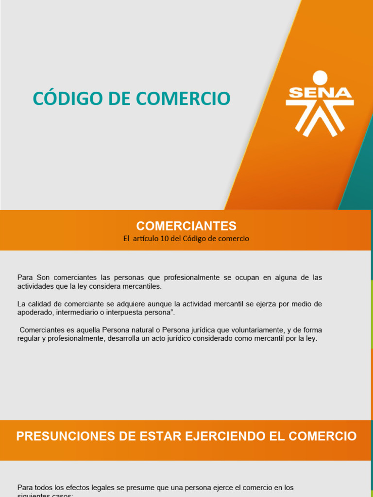 Código de Comercio | PDF | Comercio | Business