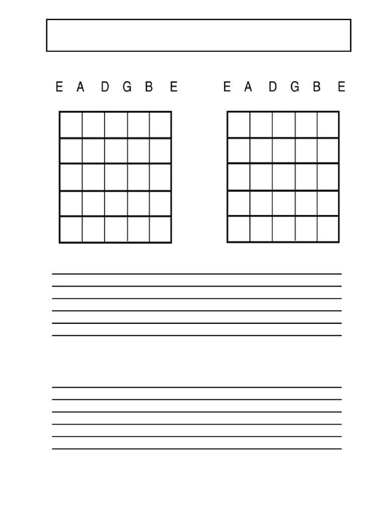 2 Chord Grids and 2 Lines of Tab Teachwombat Dotcom | PDF 2 Chord Grids and 2 Lines of Tab Teachwombat Dotcom | PDF