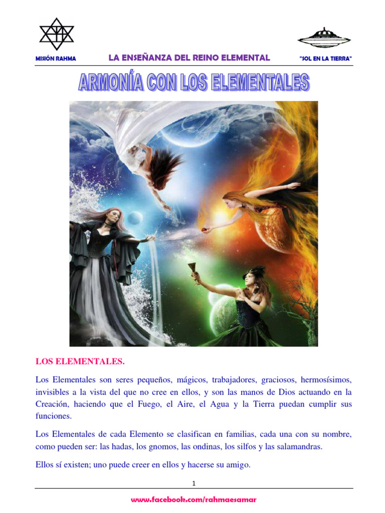 03 Armonia Con Los Elementales | PDF | Incendios | Amor