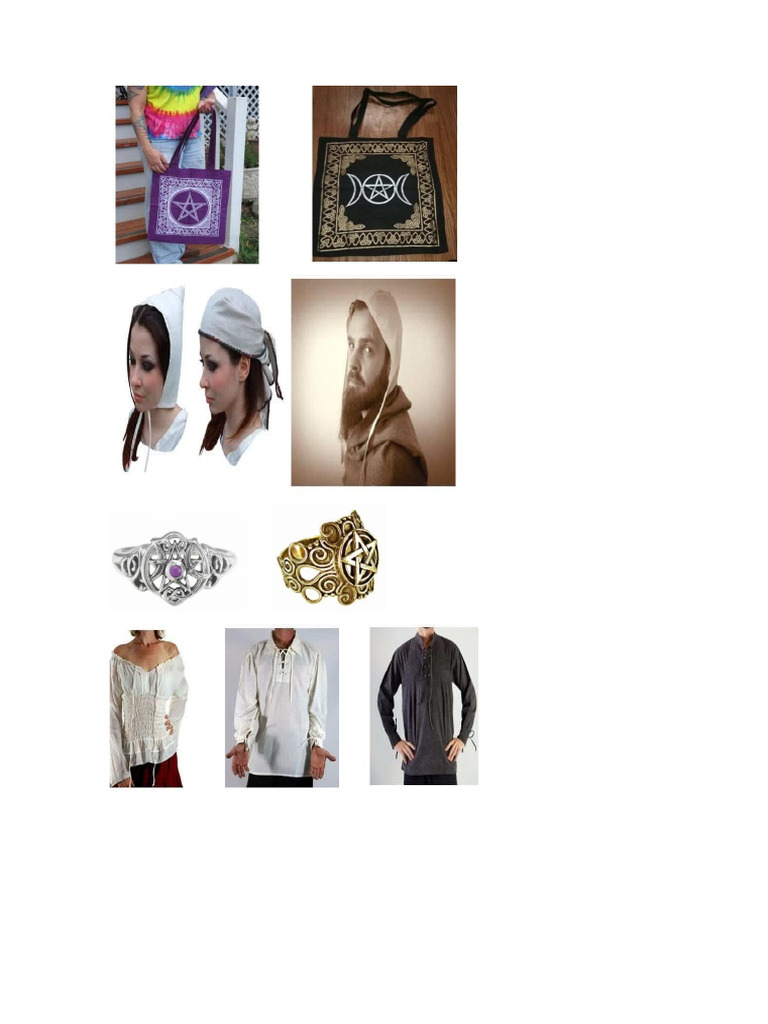 Blasón o Morral, Ínfula, Anillo de Poder y La Casaca Wicca | PDF