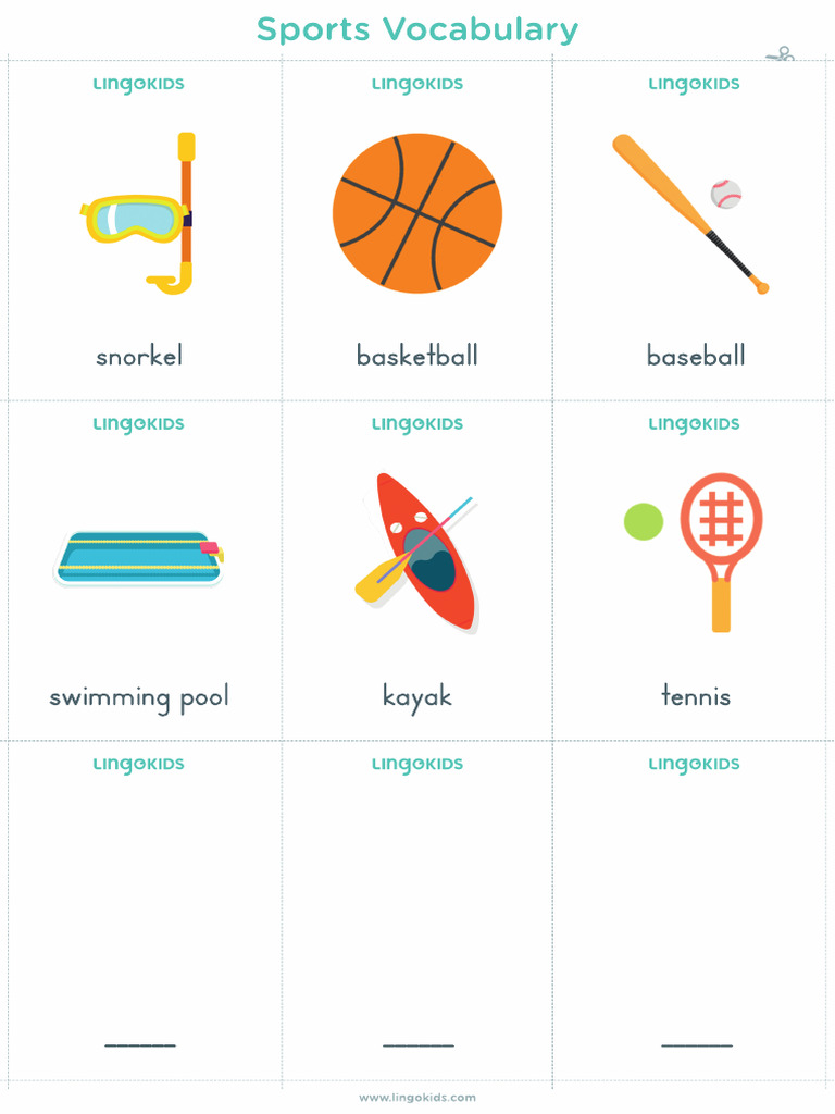 Sports Vocabulary | PDF