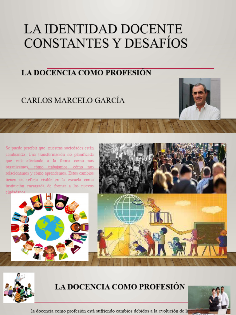 Identidad Profesional Docente en Cambio | PDF | Enseñando | Maestros