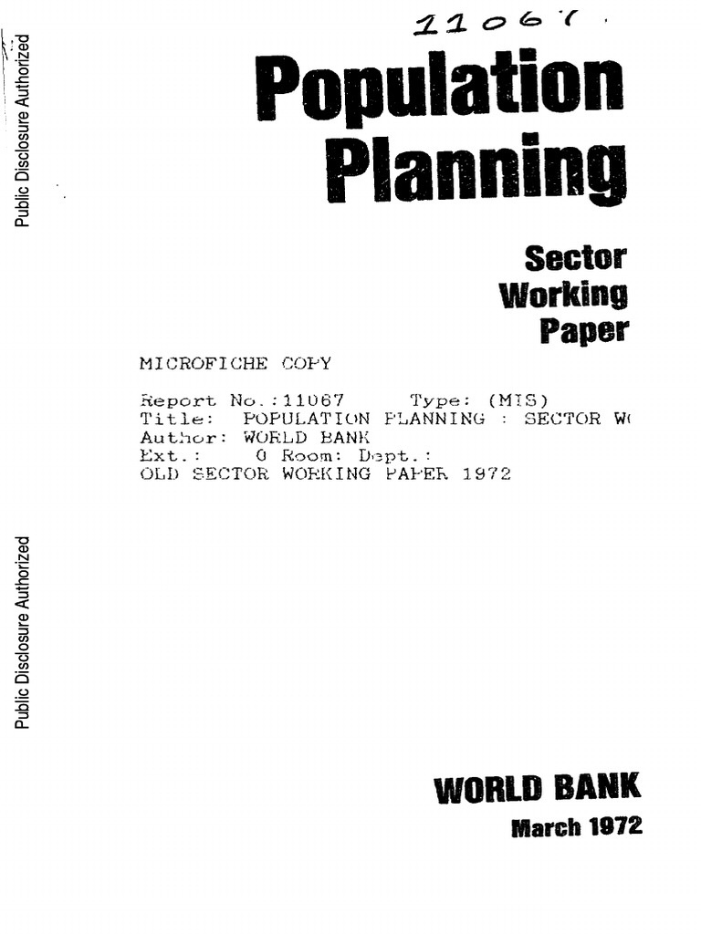 Population Planning | PDF | Economic Growth | Labour Economics