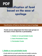 Overview of Food Preservation Methods | PDF | Food Preservation ...