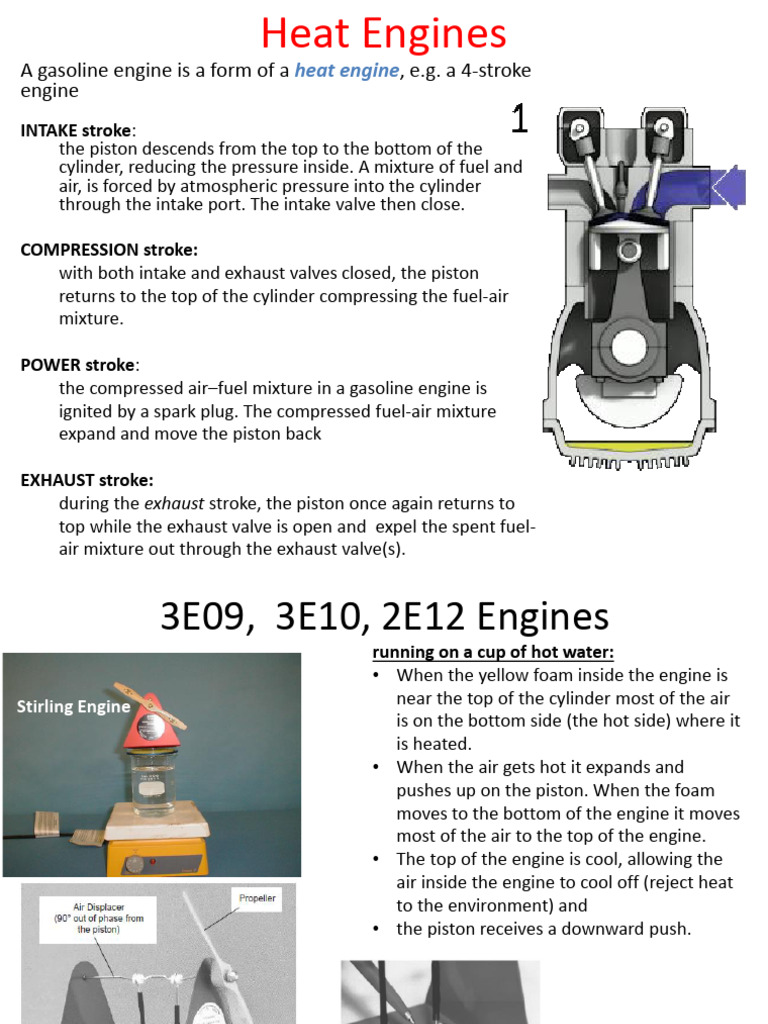 Chap 9 (Part 2 - Heat Engines, Heat Pump, Etc.) | PDF