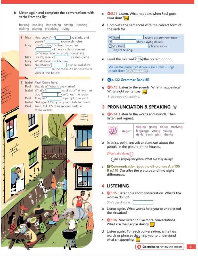 Present Continuous | PDF