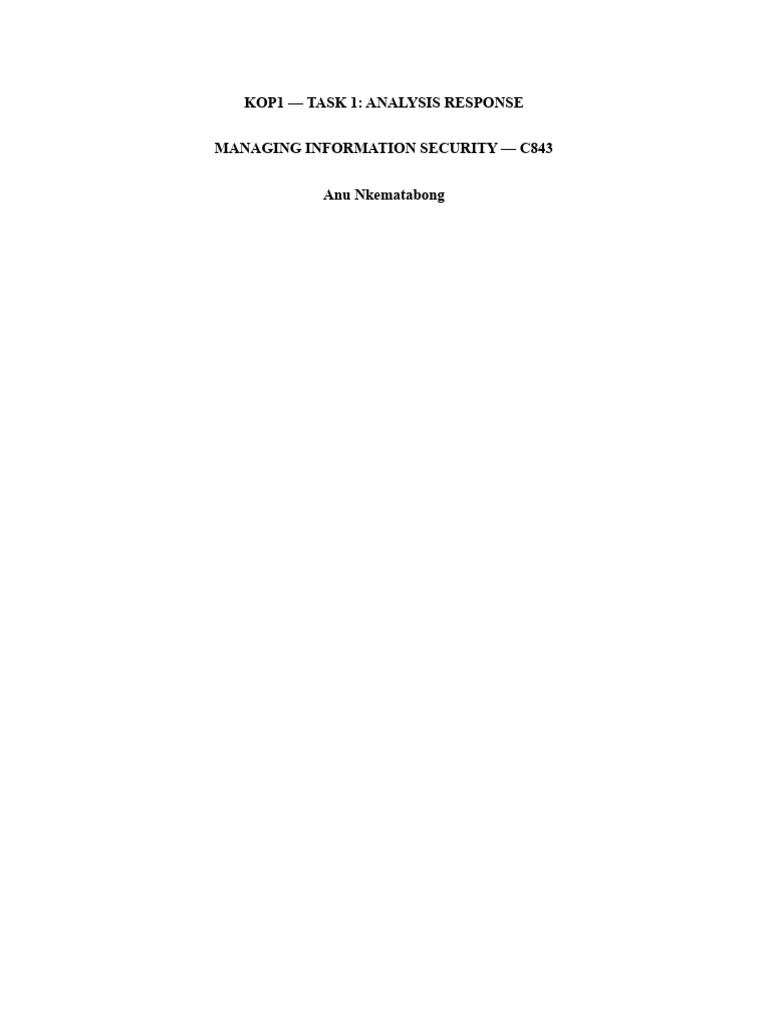 TASK1 | PDF | Security | Computer Security