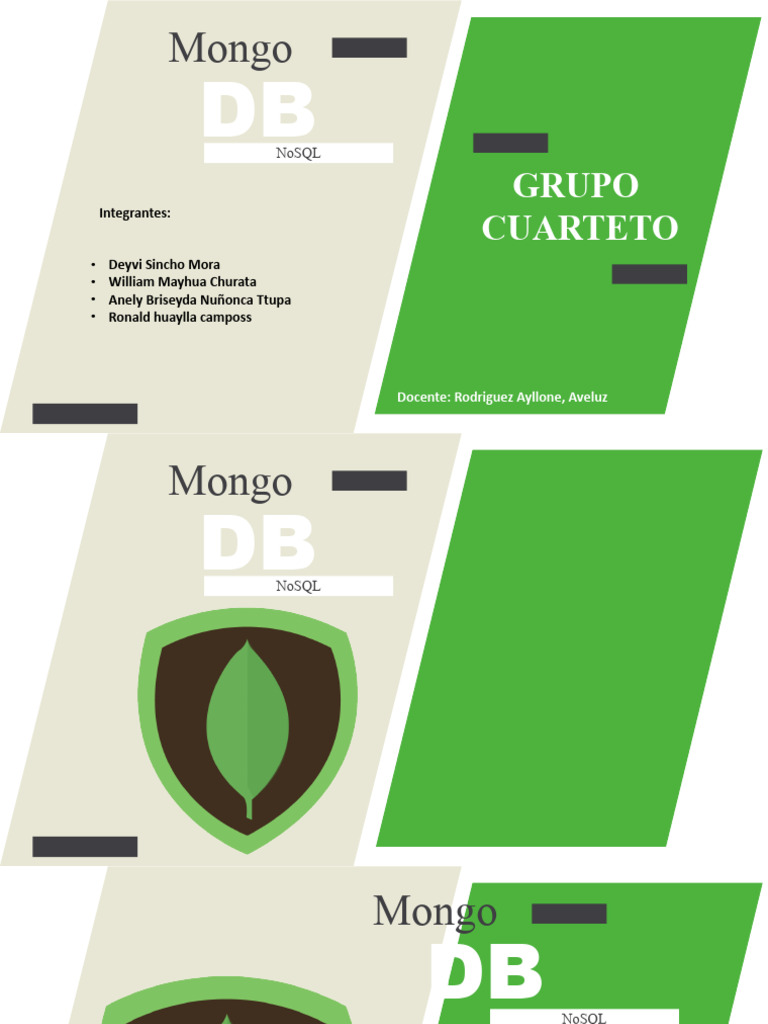 MongoDB: Historia, Características y Usos | PDF | Mongo Db | Bases de datos