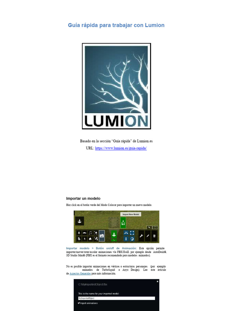 Manual Lumion | PDF | Autodesk Revit | Sketch Up