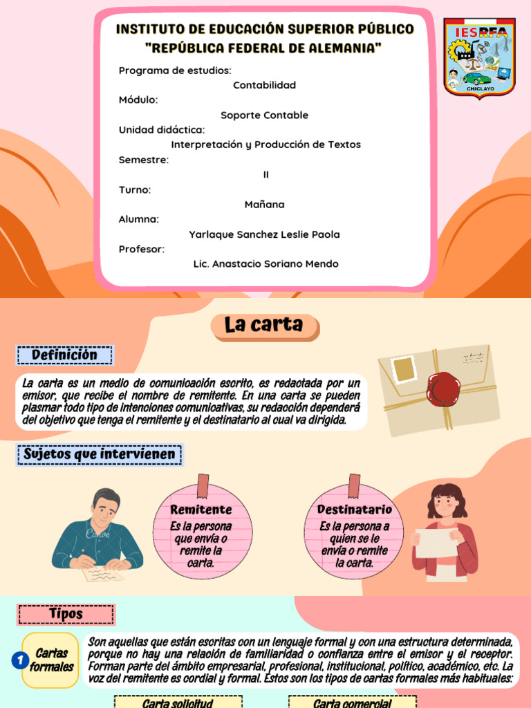 La Carta | PDF | Comunicación | Gratitud
