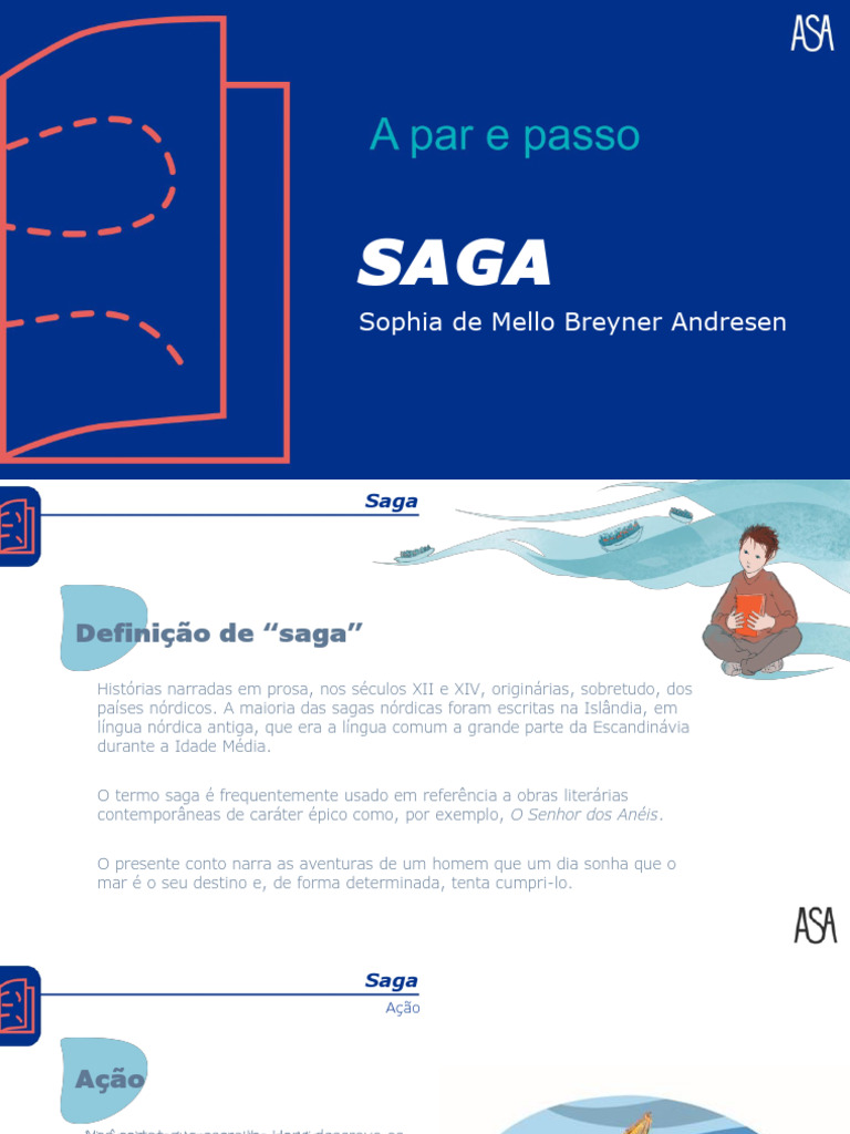 Saga, Sophia de Mello Breyner Andresen | PDF | Saga