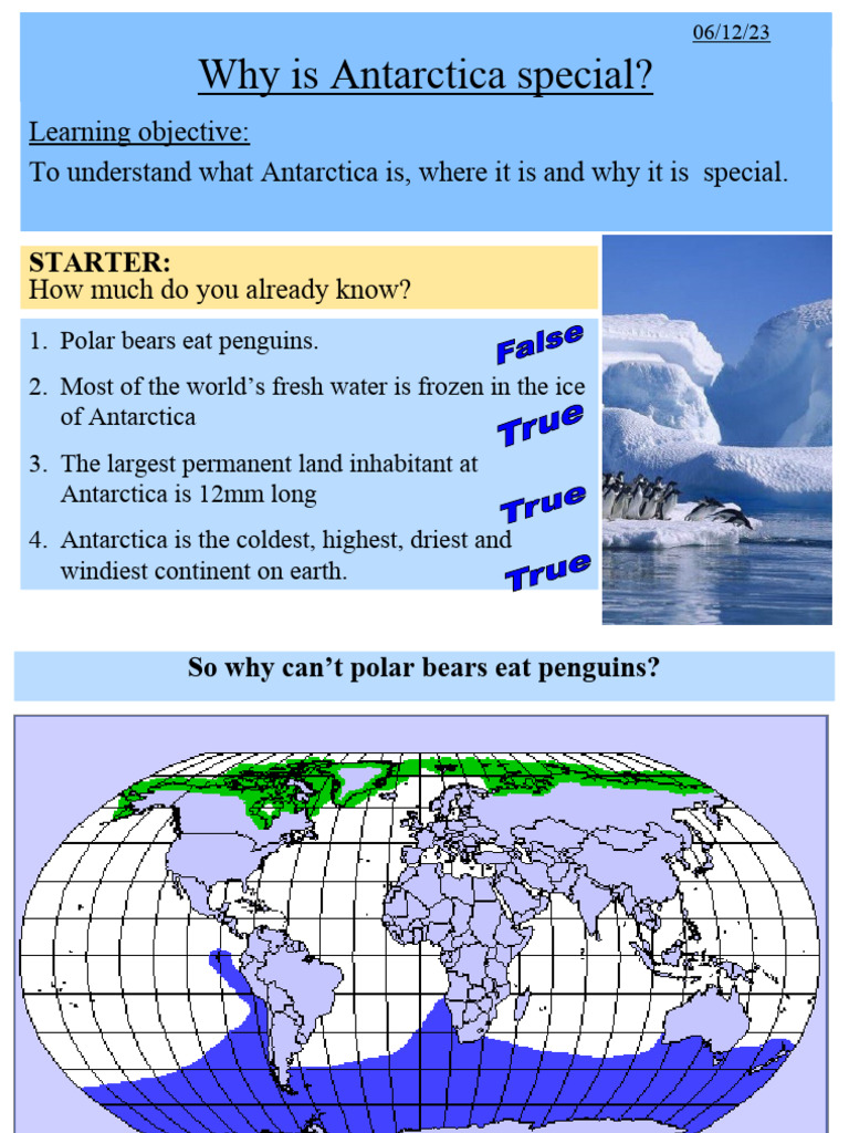 Antarctica Intro | PDF | Antarctica | Ice