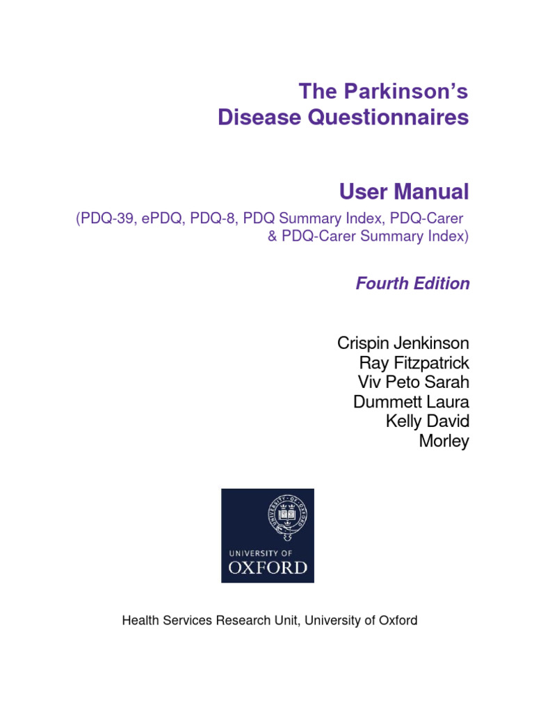 PDQ Manual Fourth Edition - Contents | PDF | Medical Specialties ...